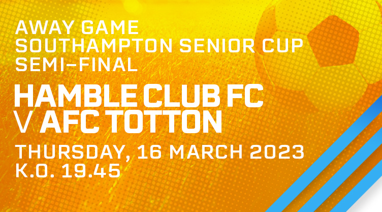 NEXT UP MORE CUP ACTION FOR STAGS! | AFC Totton