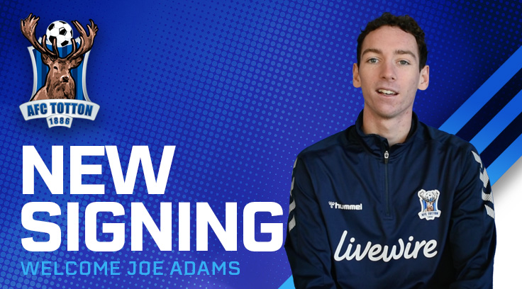 Joe Adams Joins The Stags | AFC Totton