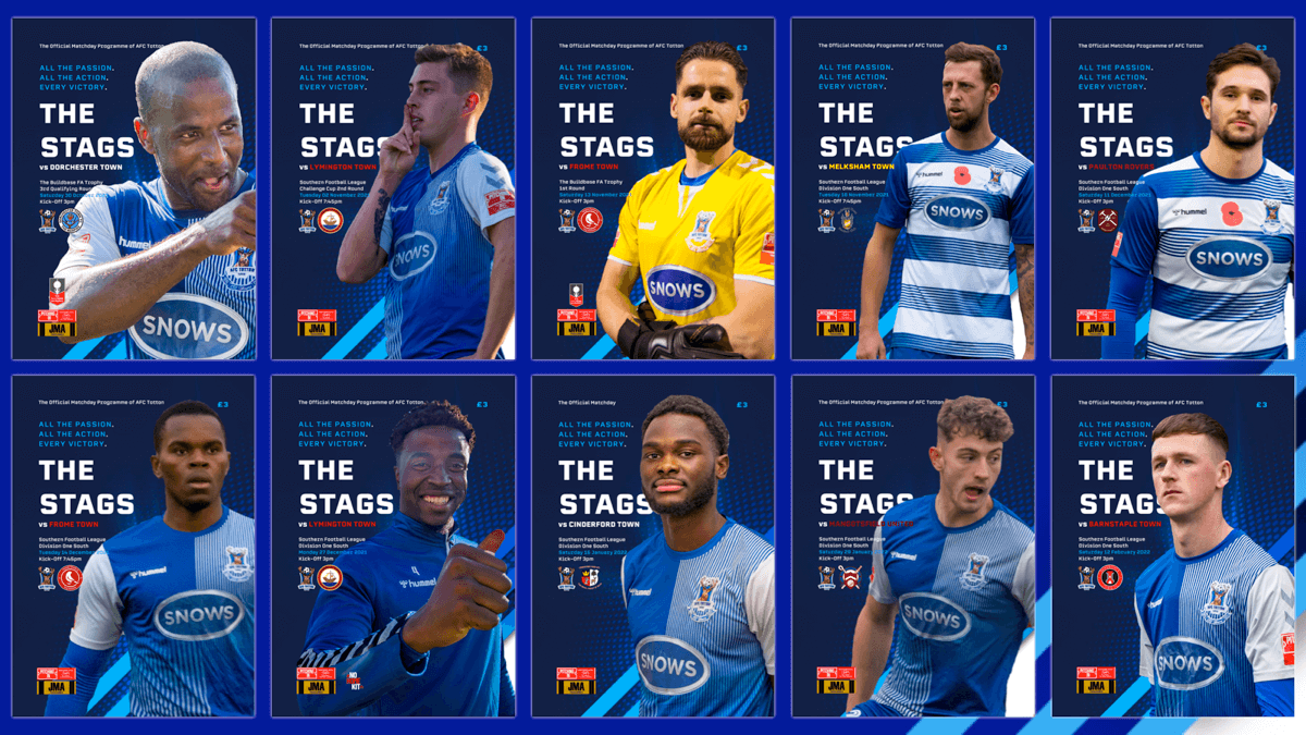INSIDE THE STAGS - THE OFFICIAL MATCHDAY PROGRAMME OF AFC TOTTON | AFC ...