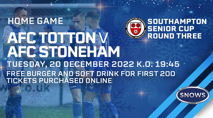 NEXT UP! Festive Cup football for you | AFC Totton