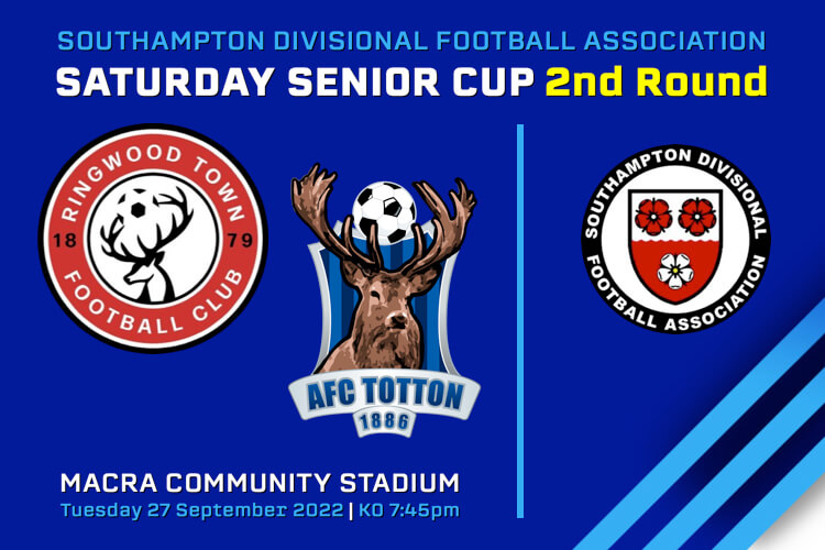 UP NEXT! STAGS BEGIN DEFENCE OF SOUTHAMPTON SENIOR CUP | AFC Totton