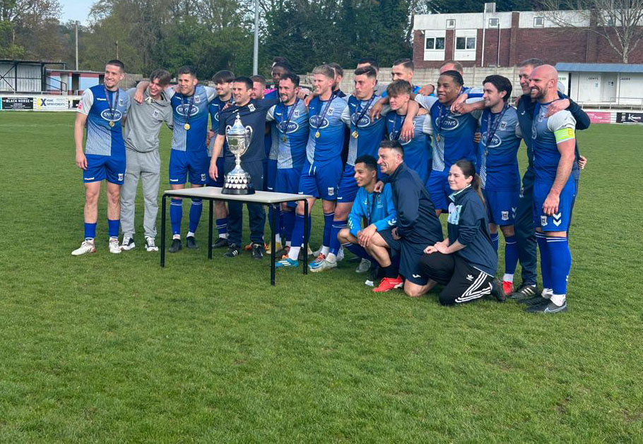 Champion of Champions...two titles down, one to go | AFC Totton