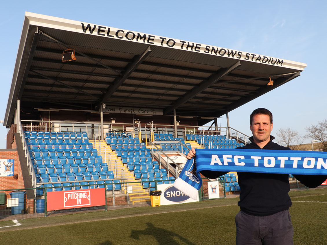 Ball becomes Stags' Boss! | AFC Totton